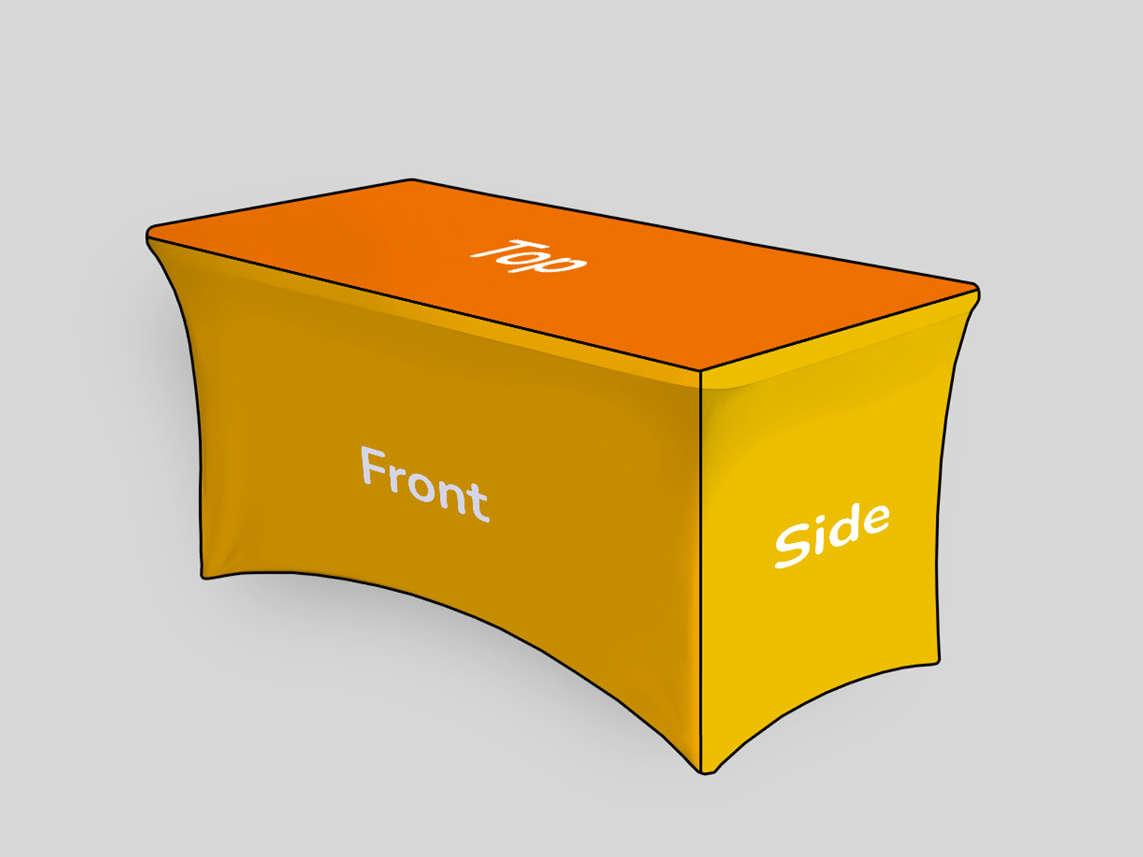 Free Stretch Tablecloth Mockup - Raddy